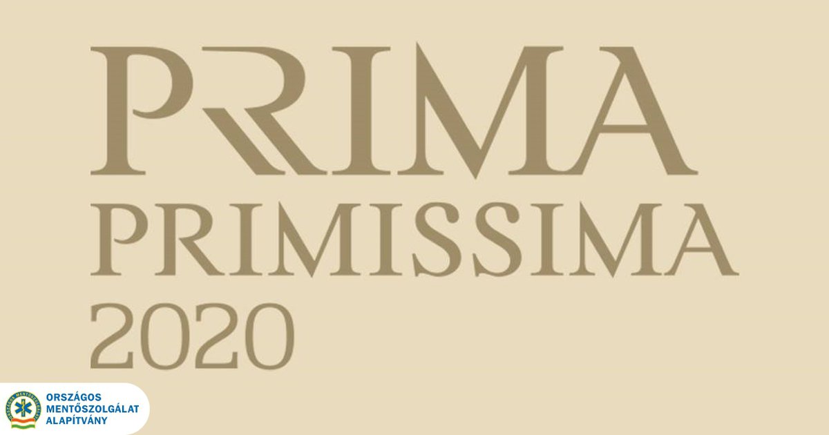Országos Mentőszolgálat Alapítvány – Prima Primissima elismerésben ...